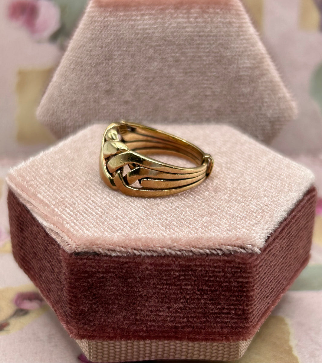 10K 4-piece puzzle ring – trinityjewellers